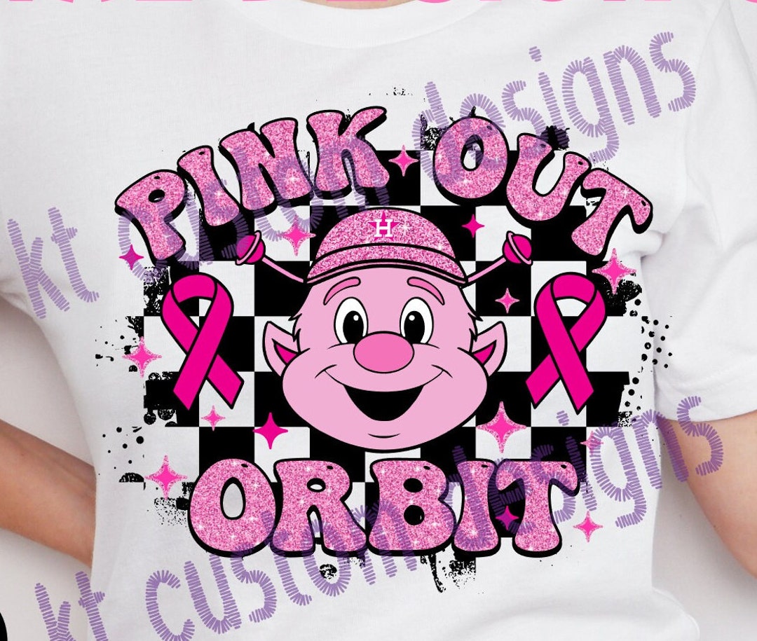 Pink Out Orbit Digital Design 300 DPI PNG - Etsy