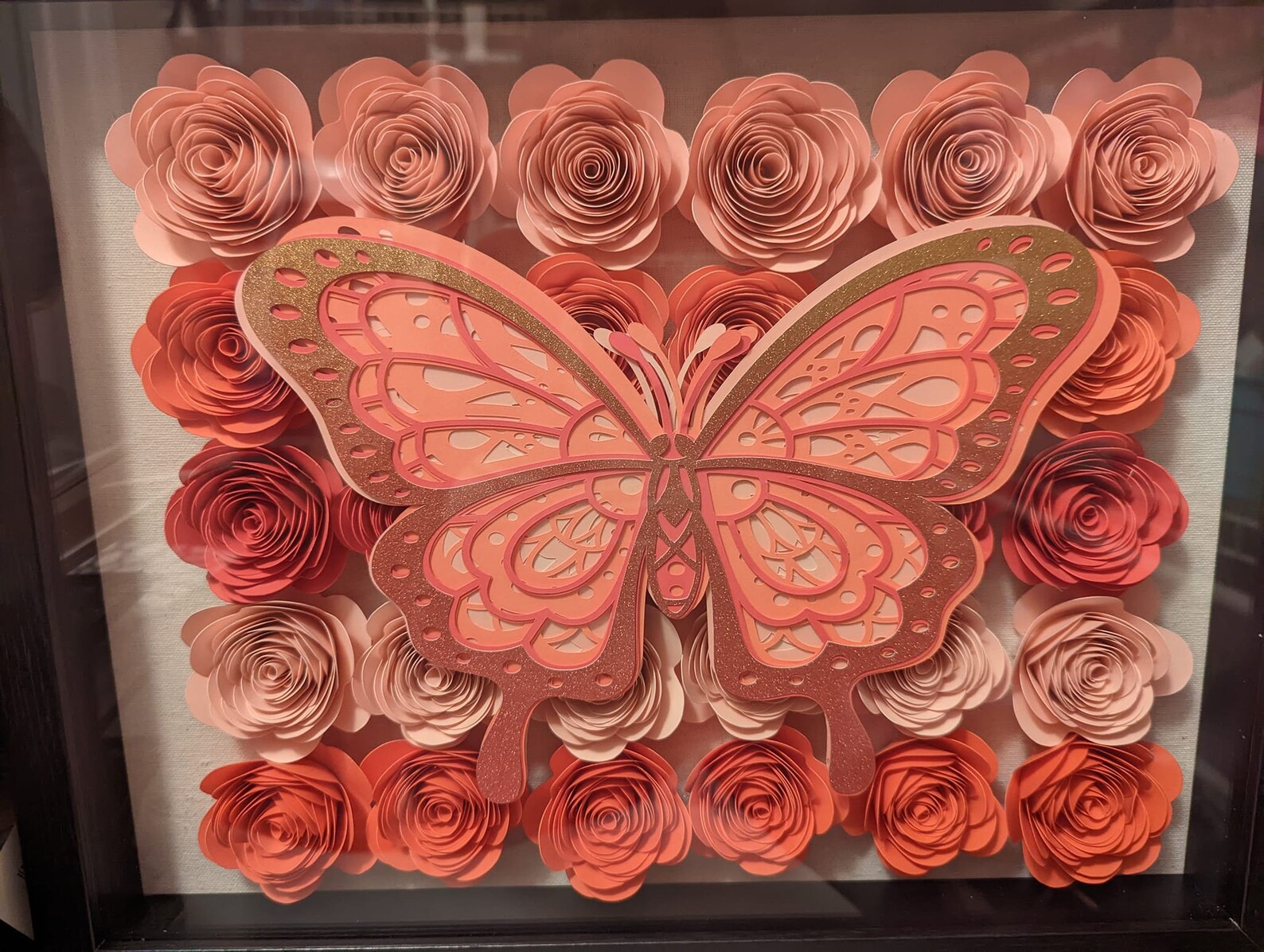 Butterfly Shadow Box Etsy Butterfly Shadow Box Etsy