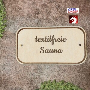 9 Laser Cut Templates for Sauna Signs, SVG, DXF, AI, Lightburn - Etsy