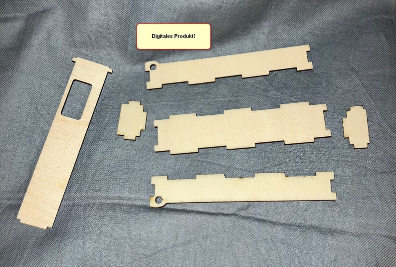 DU bist Duplo-Box 28 Laser Cut Vorlagen, Holzstärke mit 3mm und 4mm ...