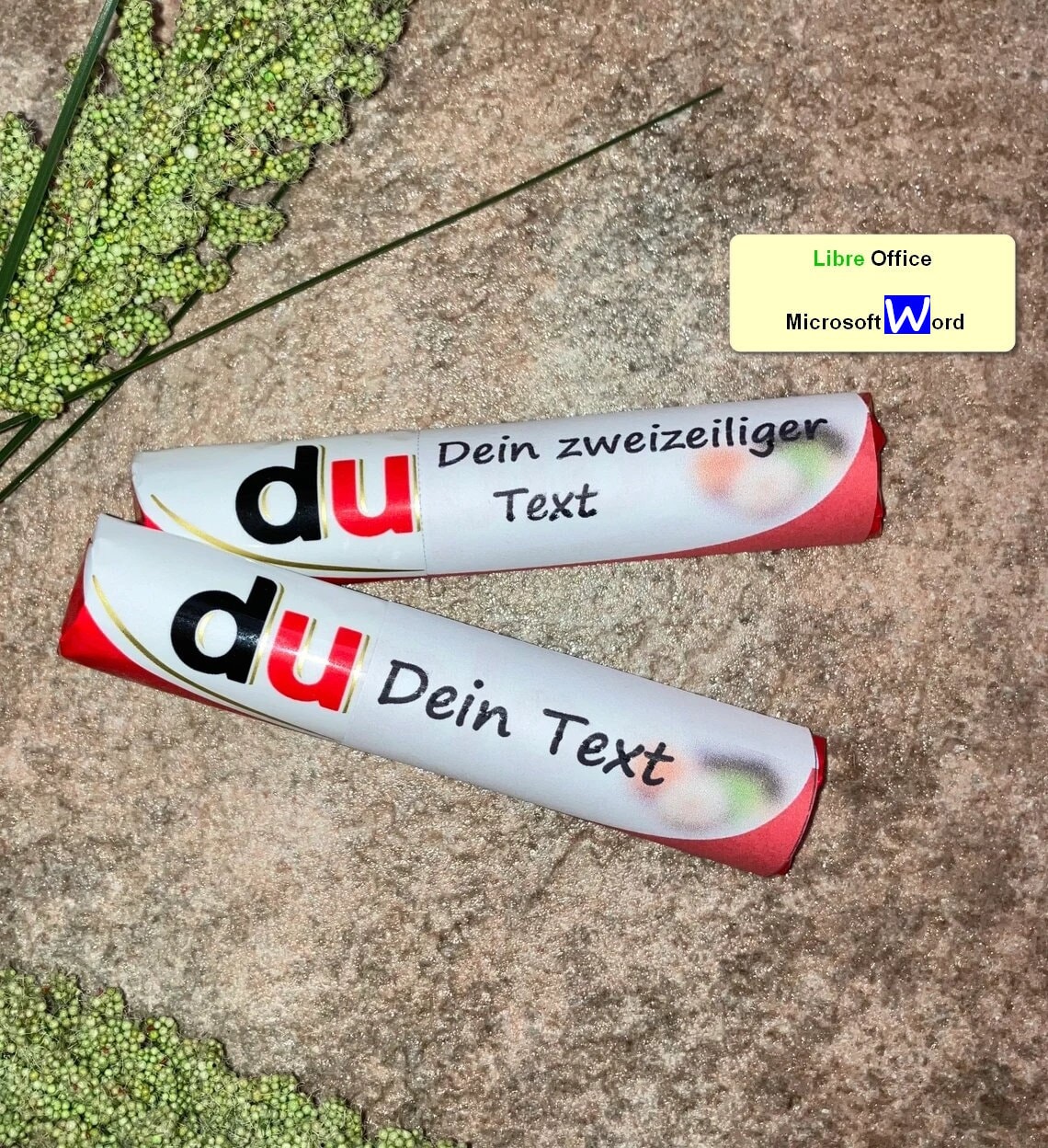 Duplo-Banderole selber machen Vorlage für Word Office - Download - Achtung: Software ...