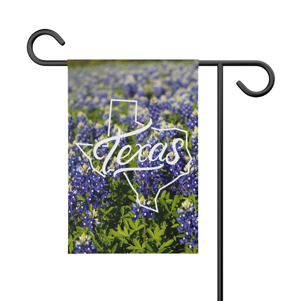 Texas Bluebonnet Garden Banner - Etsy