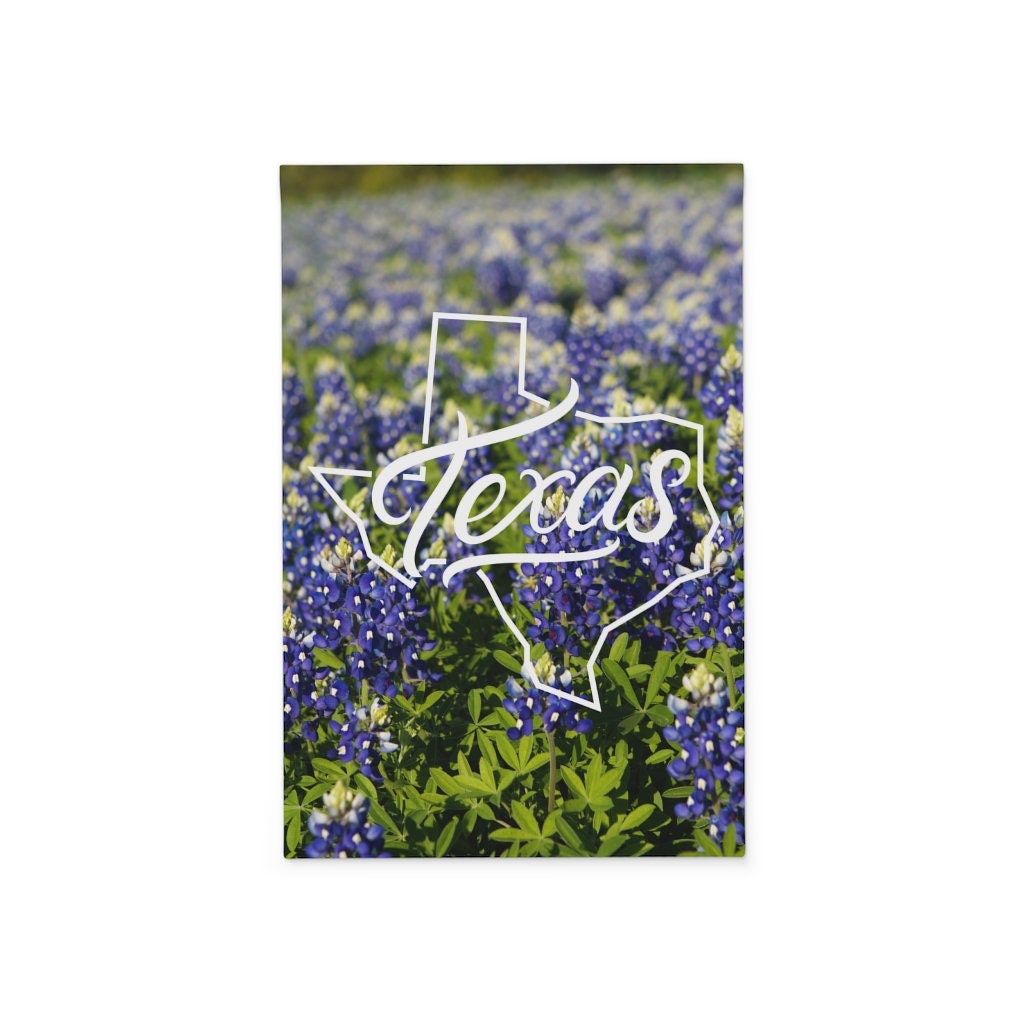Texas Bluebonnet Garden Banner - Etsy