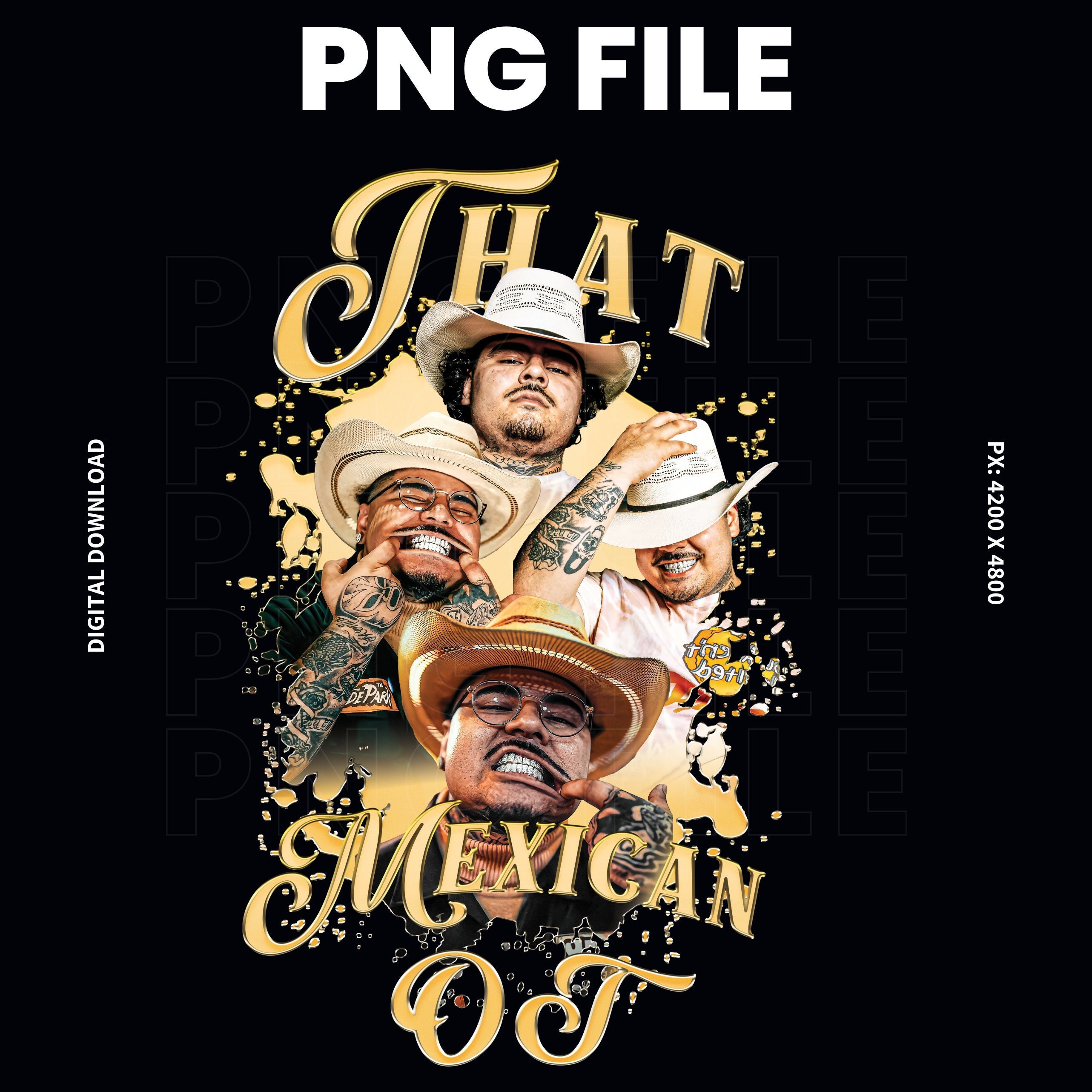 That Mexican OT Vintage 90s Shirt Design PNG, Graphic Tour Shirt ...