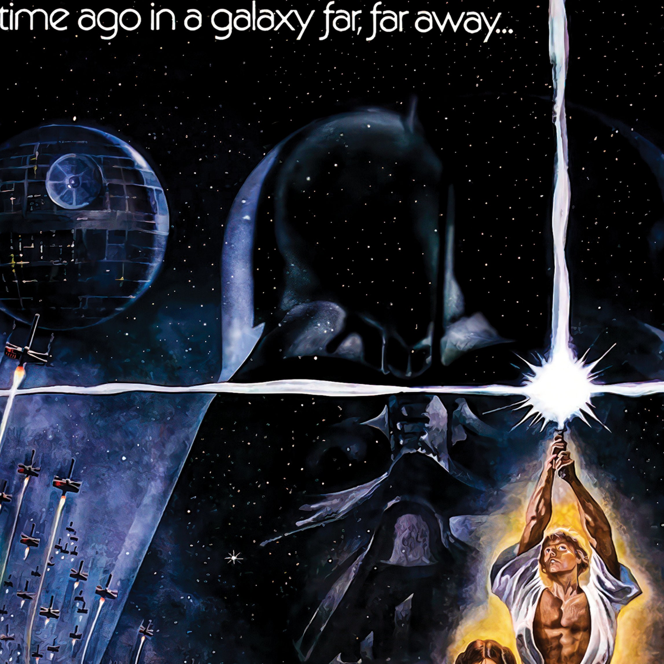 Star Wars A New Hope Movie Poster Digital Poster Download A3 & A4 Sizes ...