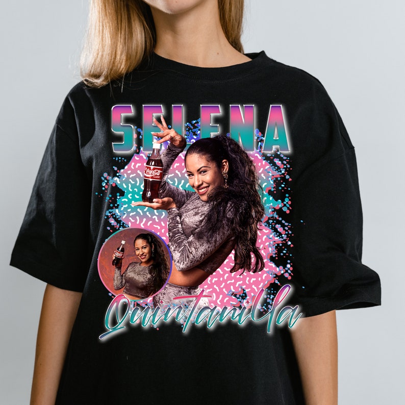 Selena 90s Shirt Design PNG, Selena Quintanilla, Tumbler Graphic File ...