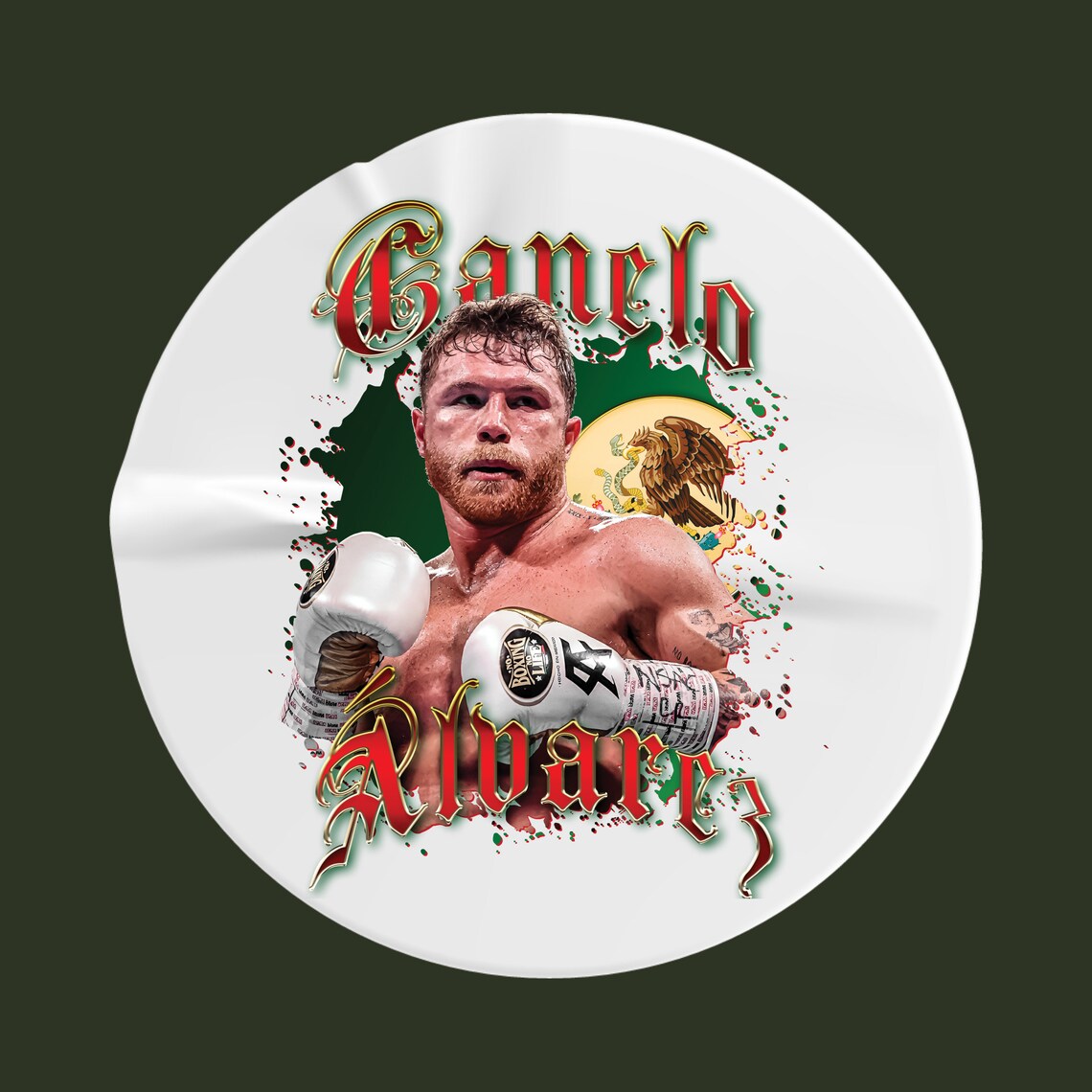 Canelo Alvarez Design PNG, Tumbler Graphic File, Celebrity Boxing Tee ...