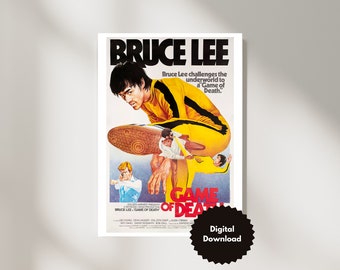 Bruce Lee Game of Death Poster - Etsy