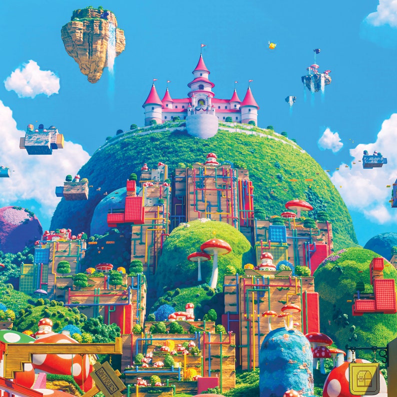 Super Mario Bros Poster Digital Poster Download A3 & A4 - Etsy Australia