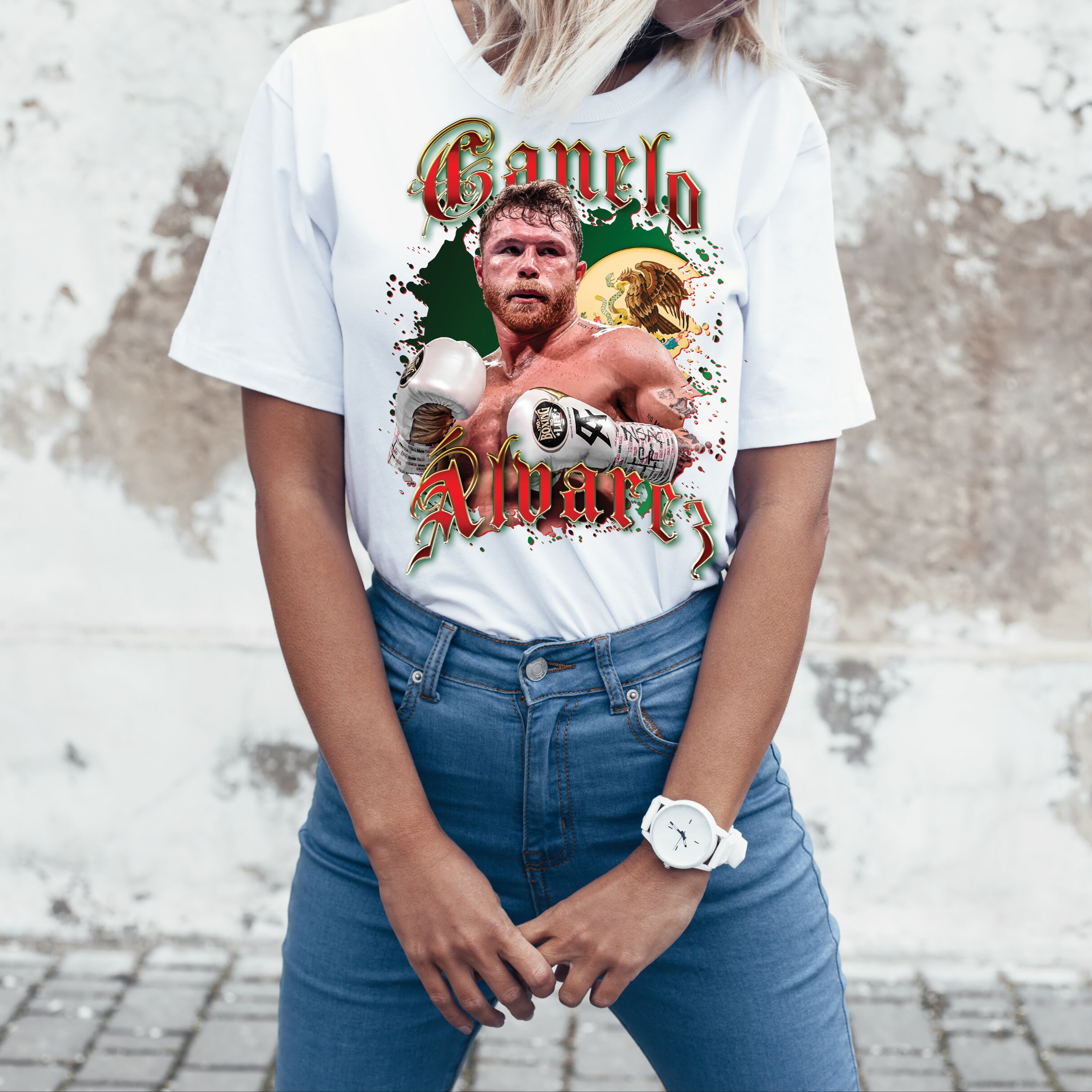 Canelo Alvarez Design PNG, Tumbler Graphic File, Celebrity Boxing Tee ...