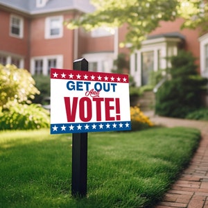 Don't Forget to Vote Yard Sign/weather Resistant Yard Sign With Stake ...