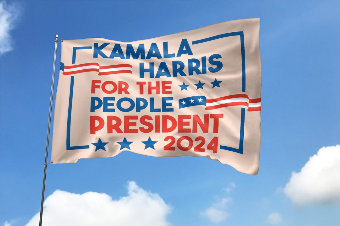 Kamala Harris for President Flag, Kamala Harris 2024 Flag, Harris 2024 ...