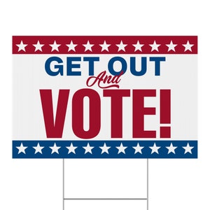 Don't Forget to Vote Yard Sign/weather Resistant Yard Sign With Stake ...