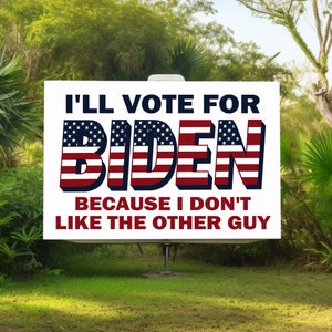 Biden Yard Sign, Coroplast Joe Biden for President 2024 Lawn Sign, 2024 ...