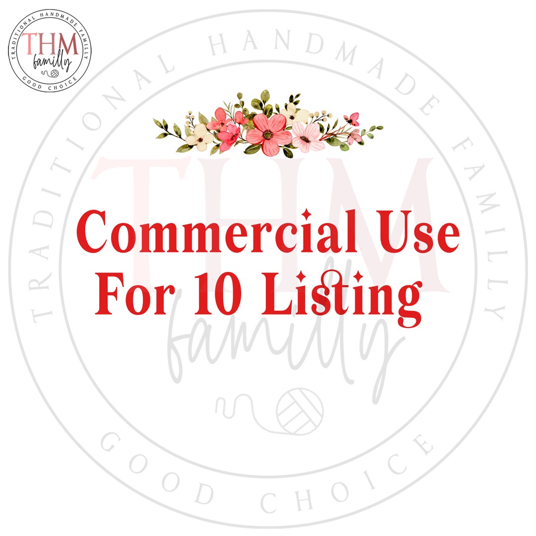 Commercial License, Commercial License for 10 Designs, Business Use ...
