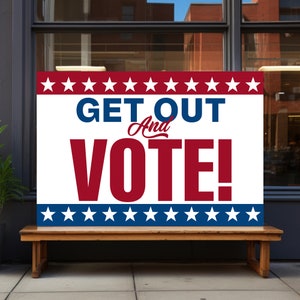 Don't Forget to Vote Yard Sign/weather Resistant Yard Sign With Stake ...