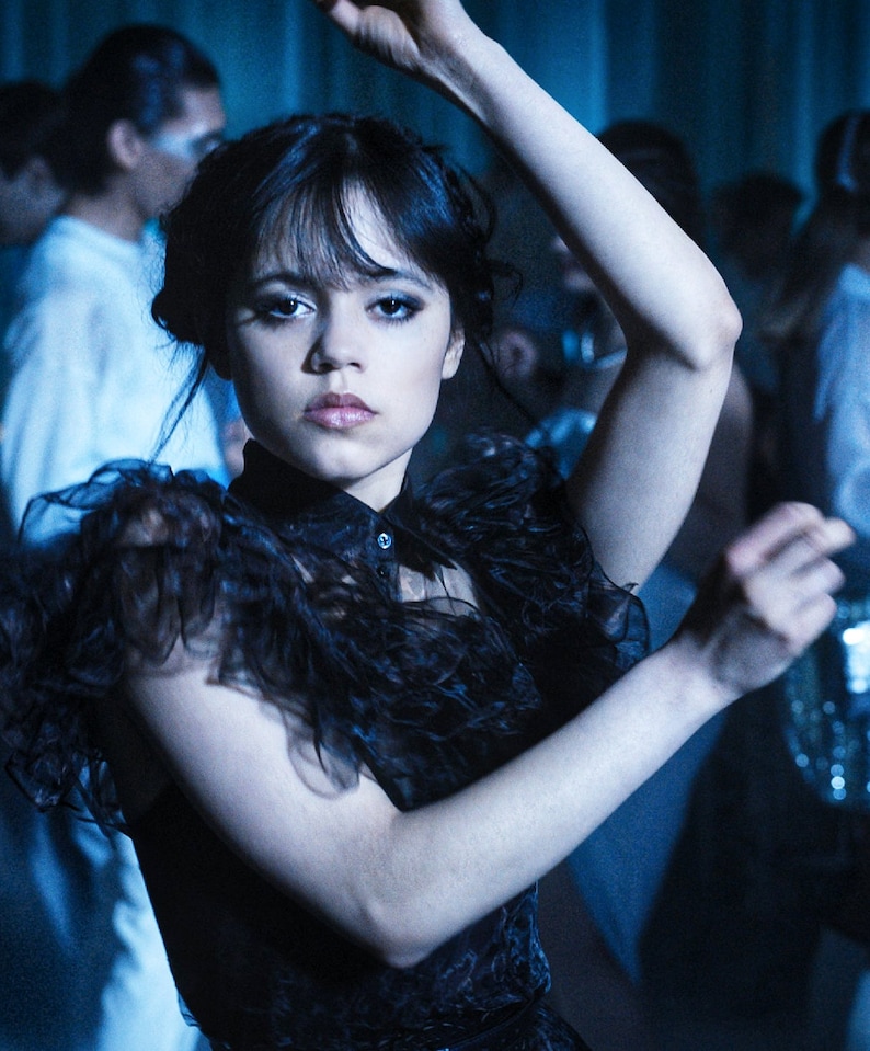 Dancing Wednesday Addams PNG Digital Download Wednesday Addams PNG - Etsy