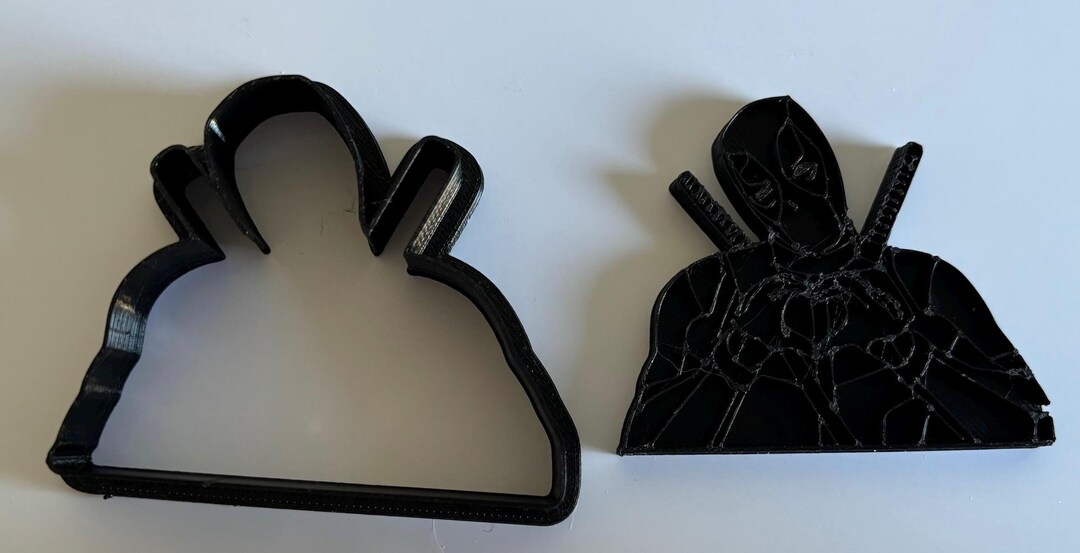 Deadpool Cookie Cutter and Stamp Embosser Set - Etsy