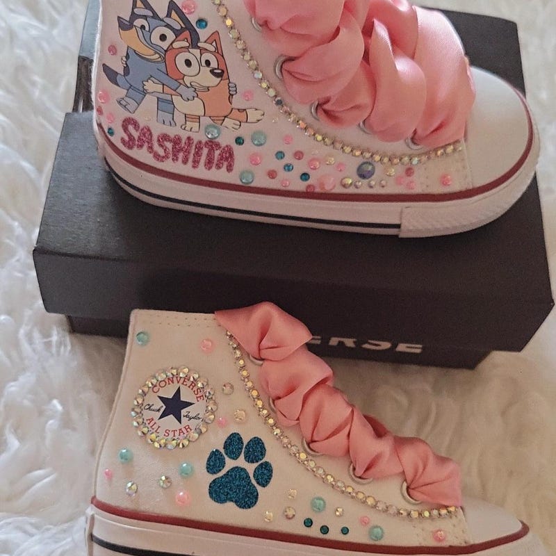 Bluey Converse - Etsy