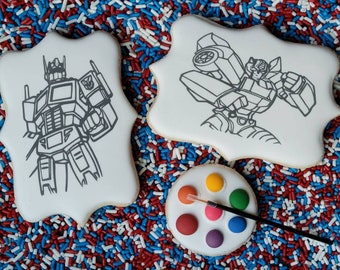 Transformers Cookies - Etsy