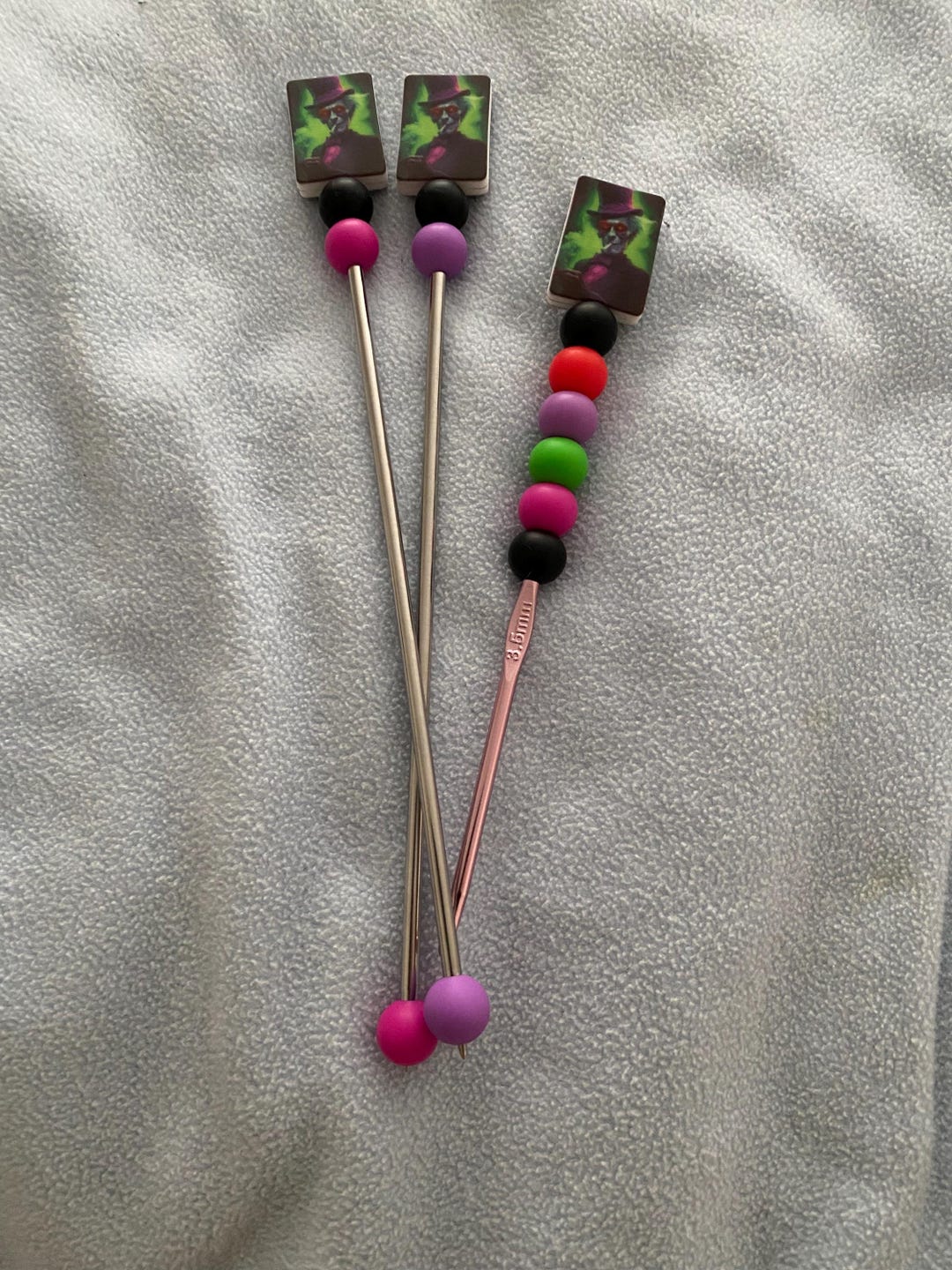 Voodoo Man Themed Crochet Hooks and Amigurumi Sticks - Etsy