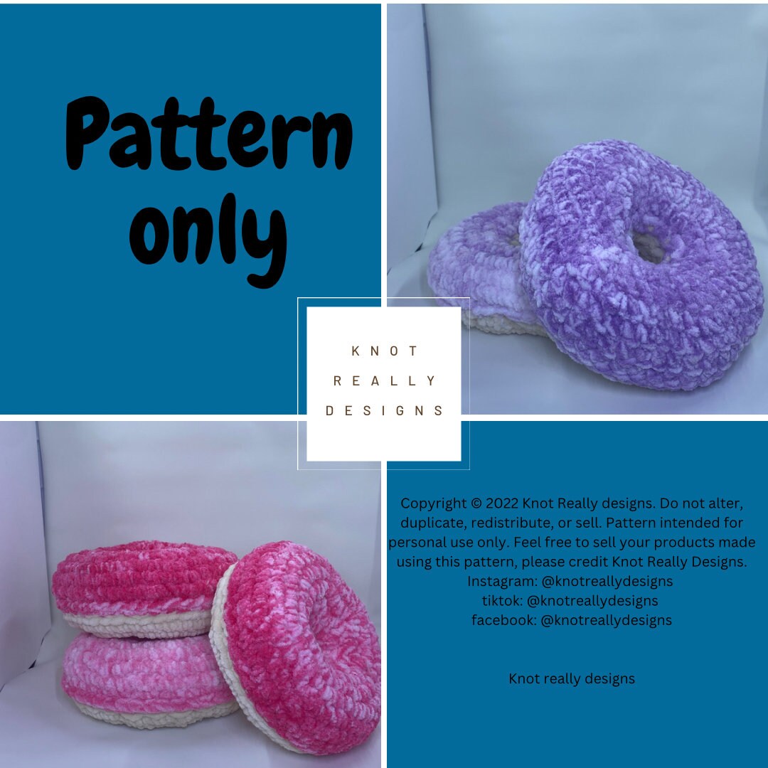 Giant Doughnut Pattern - Etsy