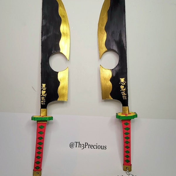 Tengen Uzui Swords - Etsy