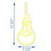 Light Bulb Neon Sign Light Bulb Led Sign Led Neon Sign Light up Sign ...