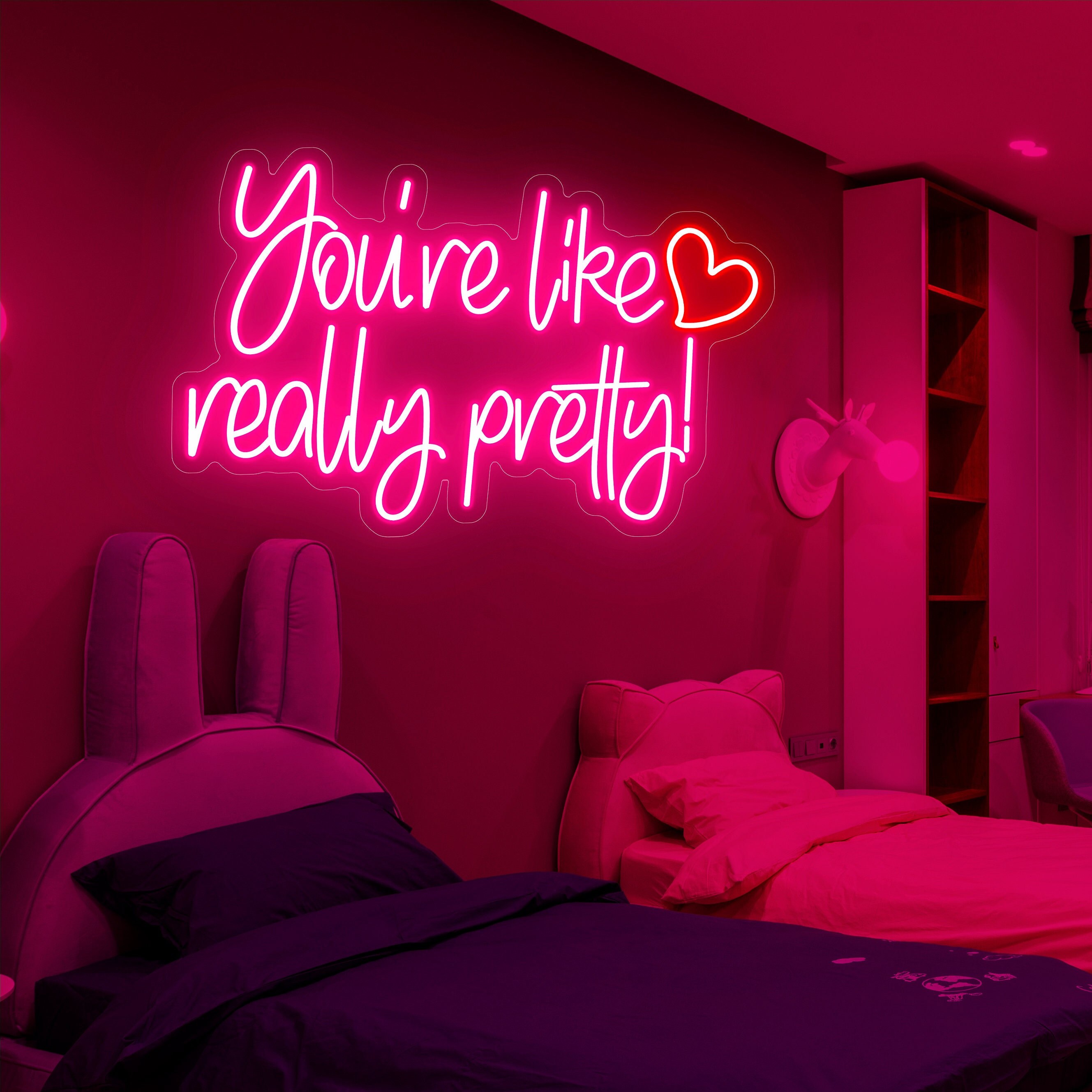 You're Like Really Pretty Neon Sign Aesthetic Neon Sign Neon Sign ...