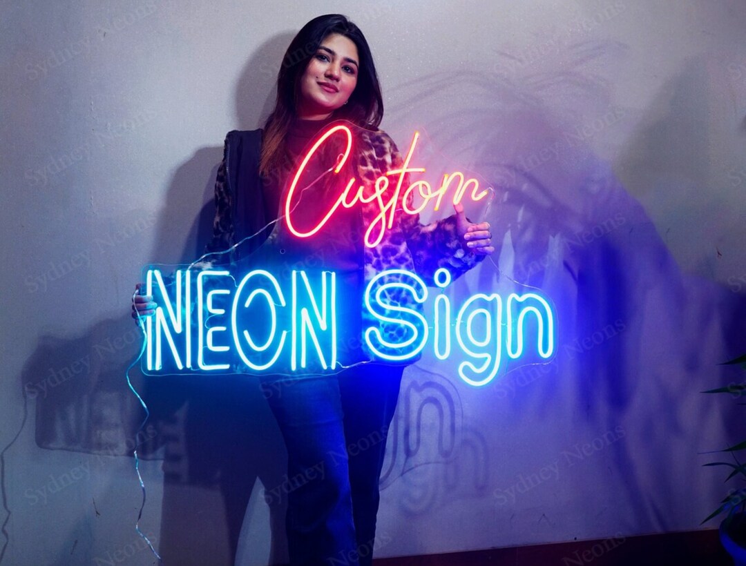 Custom Neon Sign Neon Sign Neon Light Customized Neon Sign Light Bedroom Neon Lights Custom Made