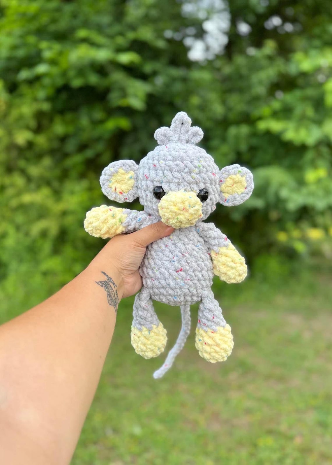 Pogo the Monkey | Amigurumi Monkey Pattern, Low Sew, Crochet Pattern ...