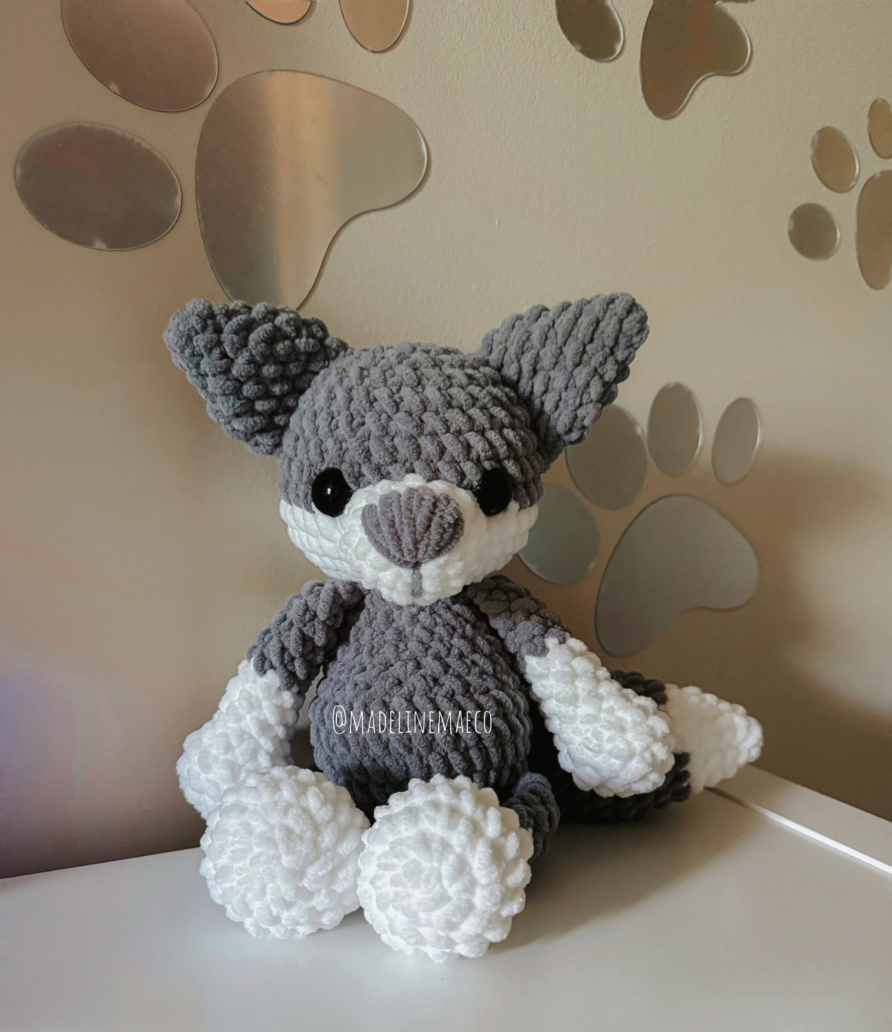 Wolf Crochet Pattern, Wolf Amigurumi Pattern, Crochet Pattern ...