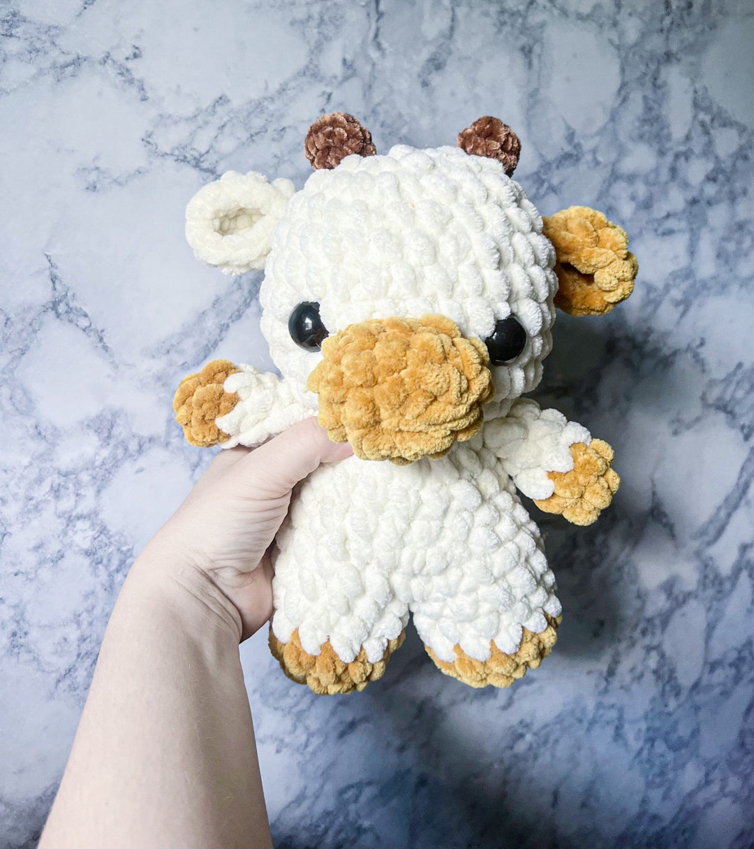 Baby Cow Crochet Pattern - Etsy