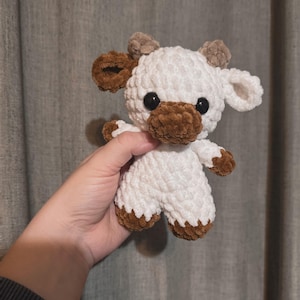 Baby Cow Crochet Pattern - Etsy