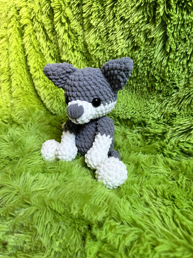 Wolf Crochet Pattern, Wolf Amigurumi Pattern, Crochet Pattern ...