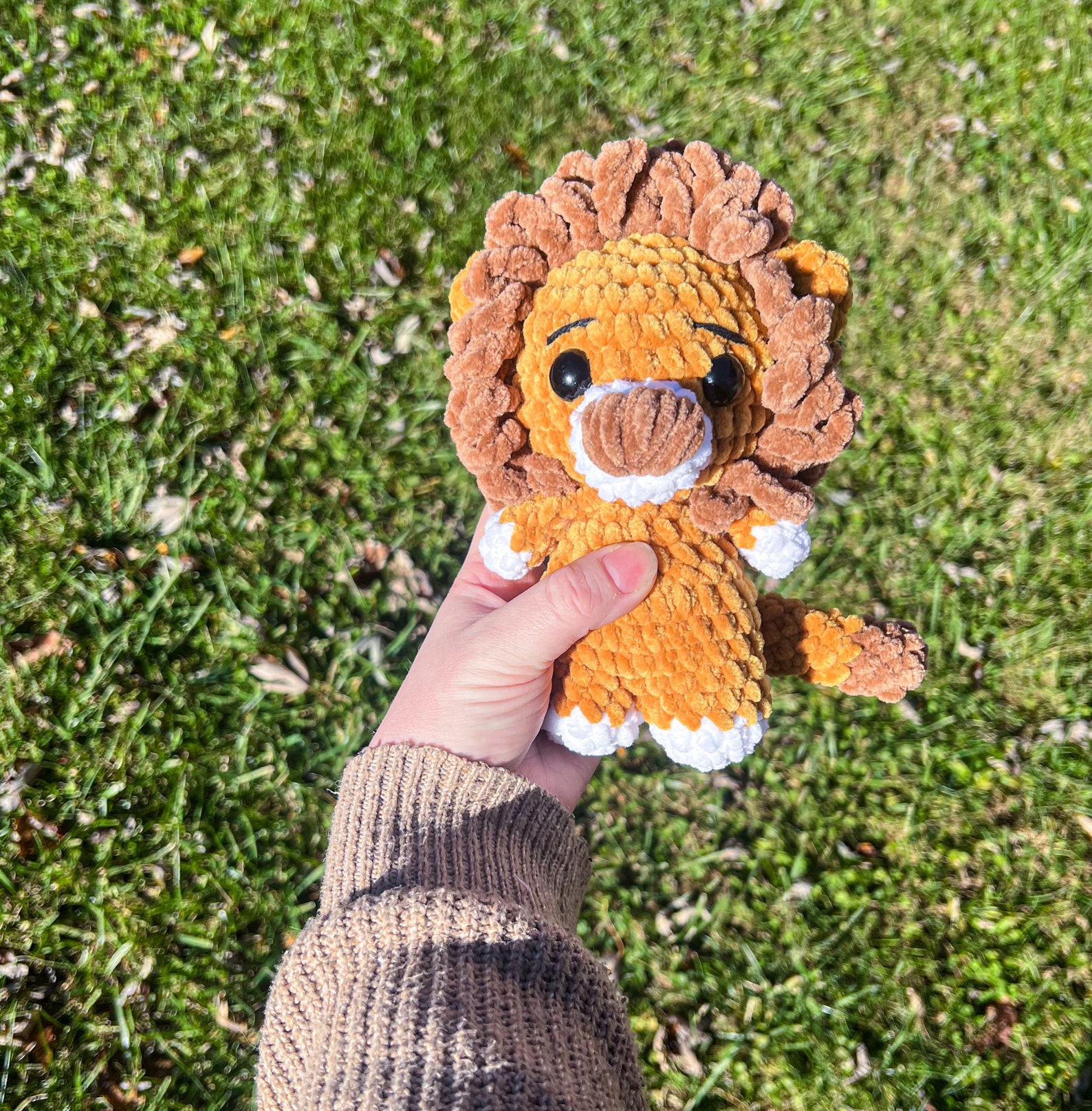 Baby Lion Crochet Pattern Safari Crochet Pattern, Amigurumi Crochet ...