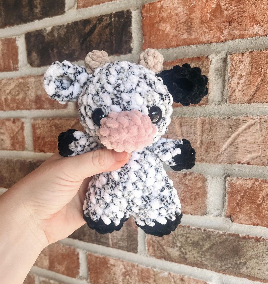 Baby Cow Crochet Pattern - Etsy