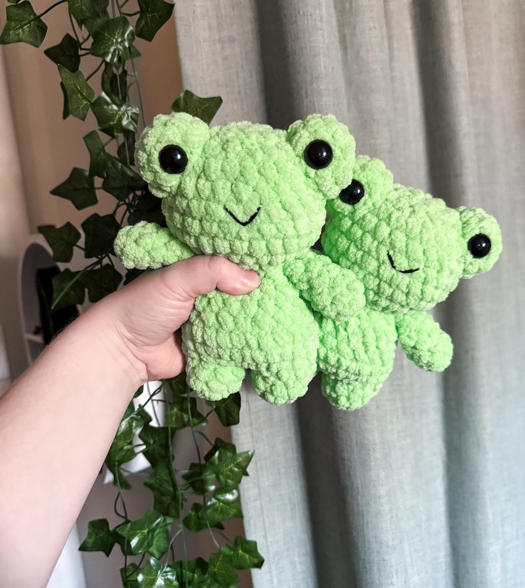 Itty Belly Frog- Frog Crochet Pattern, Crochet Pattern, Frog Amigurumi ...