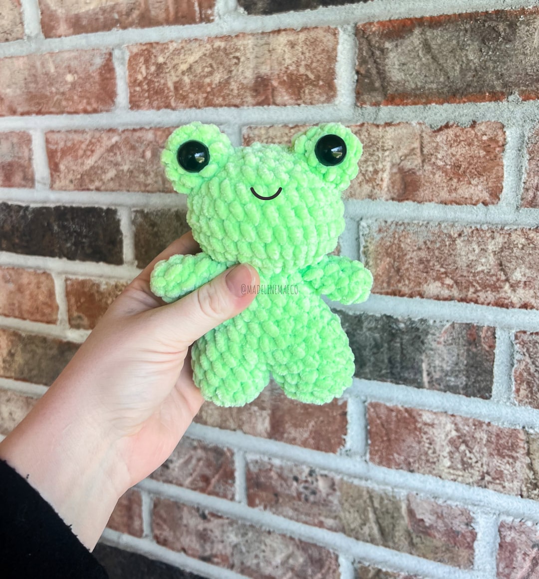 Baby Frog Crochet Pattern: Frog Amigurumi Pattern, Frog Crochet Pattern ...