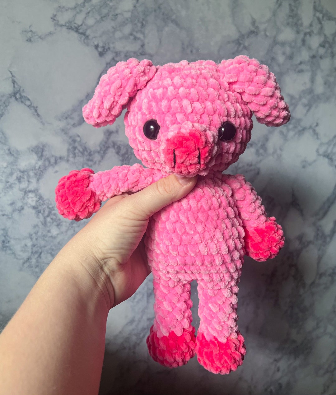 Big Pal Pig Crochet Pig, Crochet Farm Animal, Crochet Pattern ...