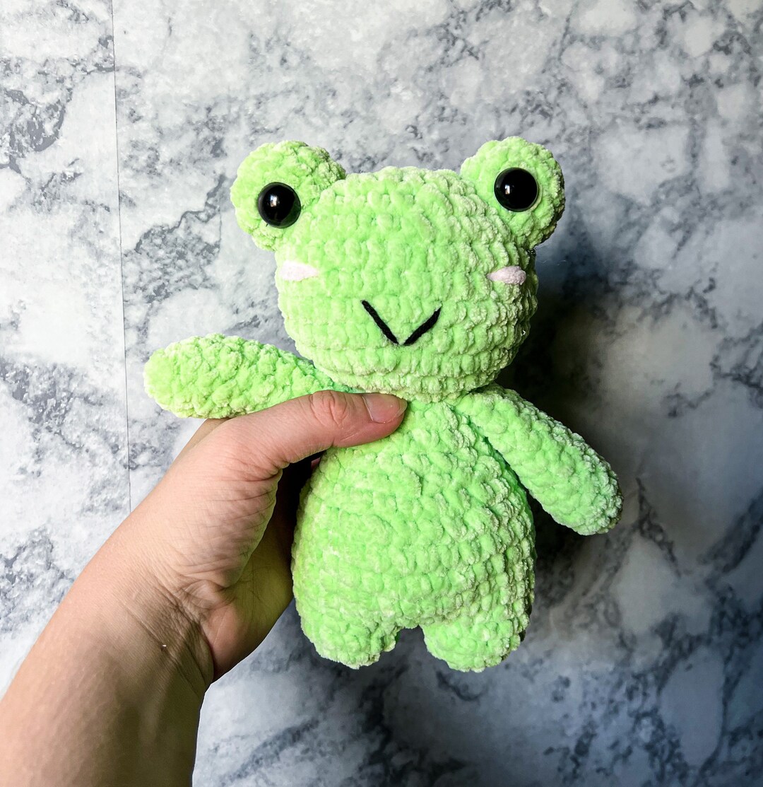 PDF Frog Crochet Pattern, Frog Amigurumi, Animal Crochet Pattern, Mini ...