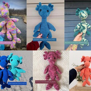 Nessie- Crochet Nessie Pattern, Cryptid Crochet Pattern, Amigurumi ...
