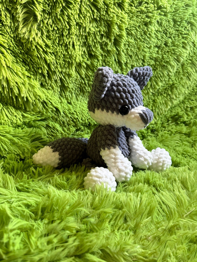 Wolf Crochet Pattern, Wolf Amigurumi Pattern, Crochet Pattern ...