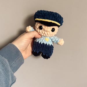 Crochet People, Amigurumi Policeman, Amigurumi Fireman, Amigurumi ...