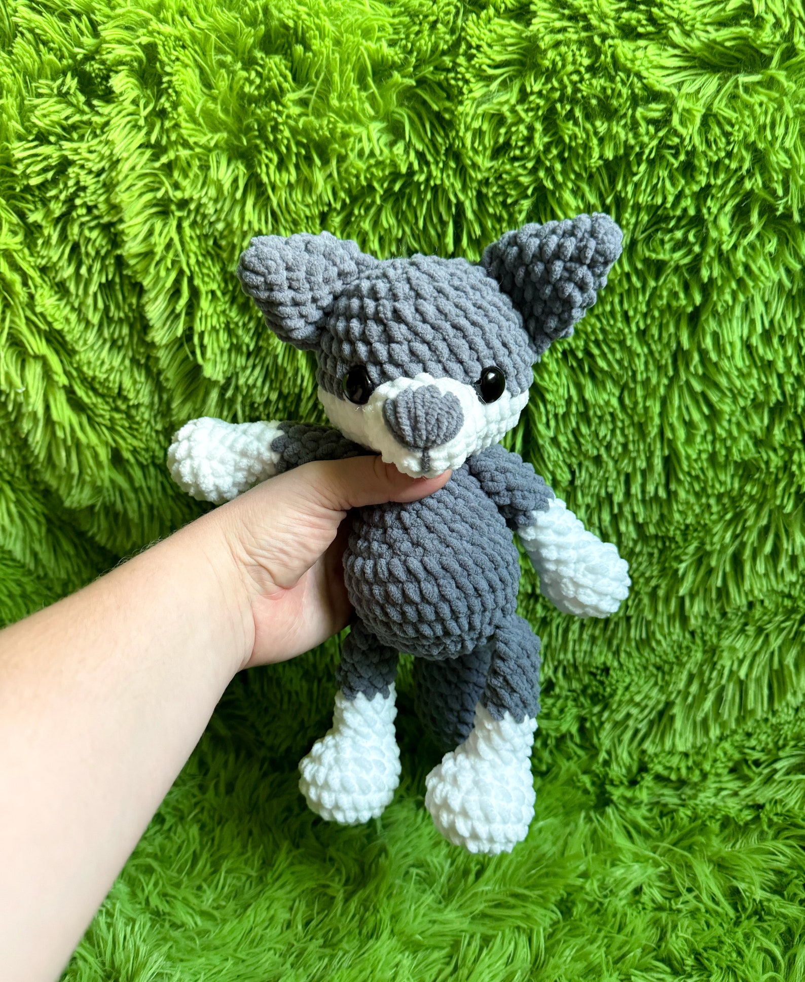 Wolf Crochet Pattern, Wolf Amigurumi Pattern, Crochet Pattern ...