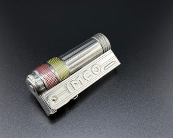 IMCO 6700 Triplex Super Petrol Lighter Vintage Trench Lighter IMCO 6600 ...