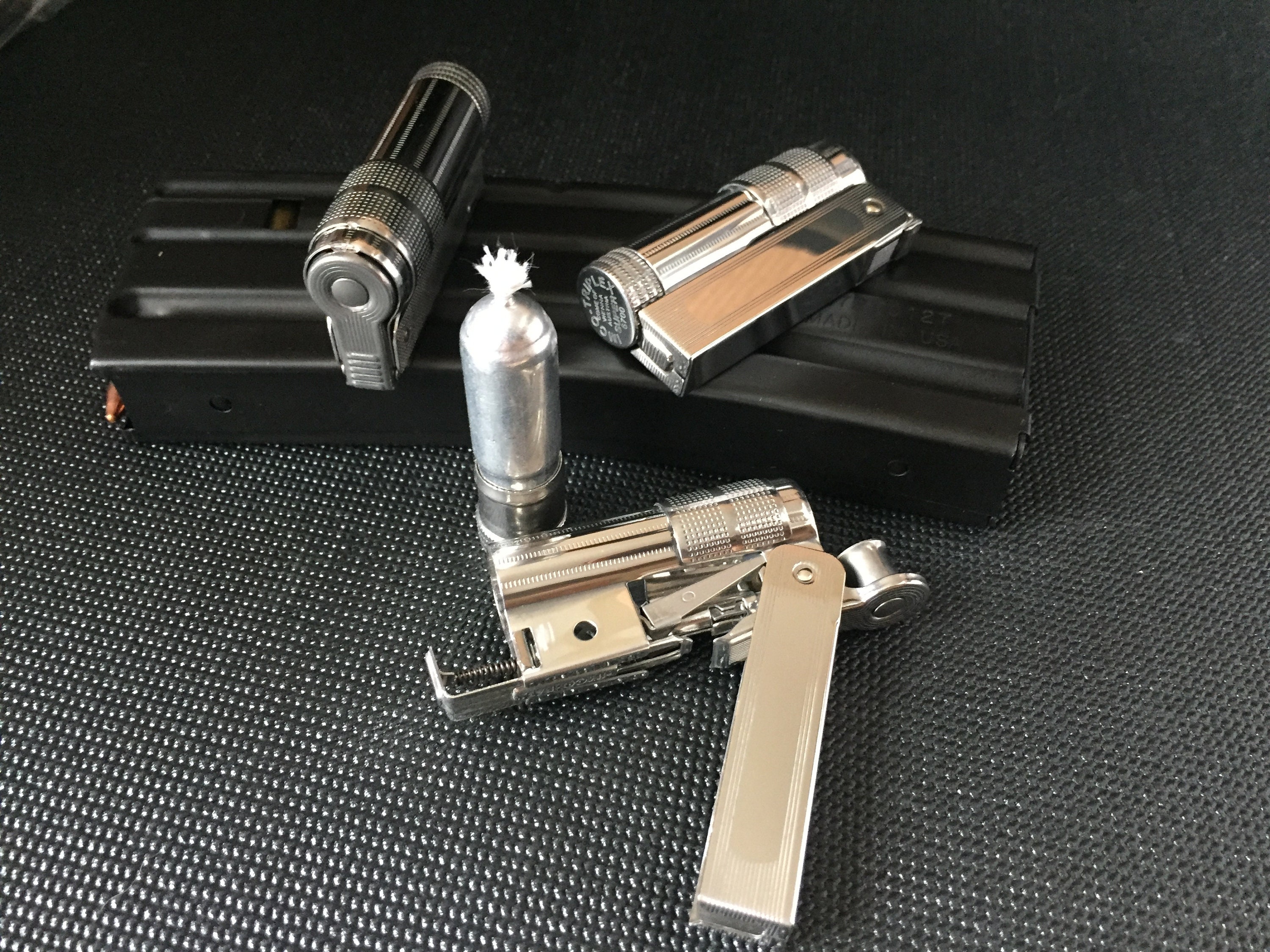 IMCO 6700 Triplex Super Petrol Lighter Vintage Trench Lighter IMCO 6600 ...