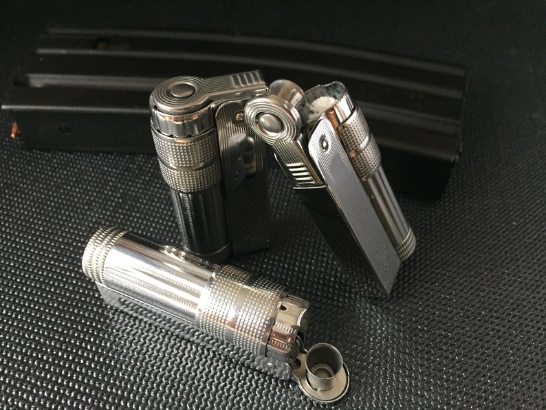 IMCO 6700 Triplex Super Petrol Lighter Vintage Trench Lighter IMCO 6600 ...