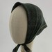 Vintage MCM Authentic Green Scarf Babushka Handkerchief Bandana Mini ...