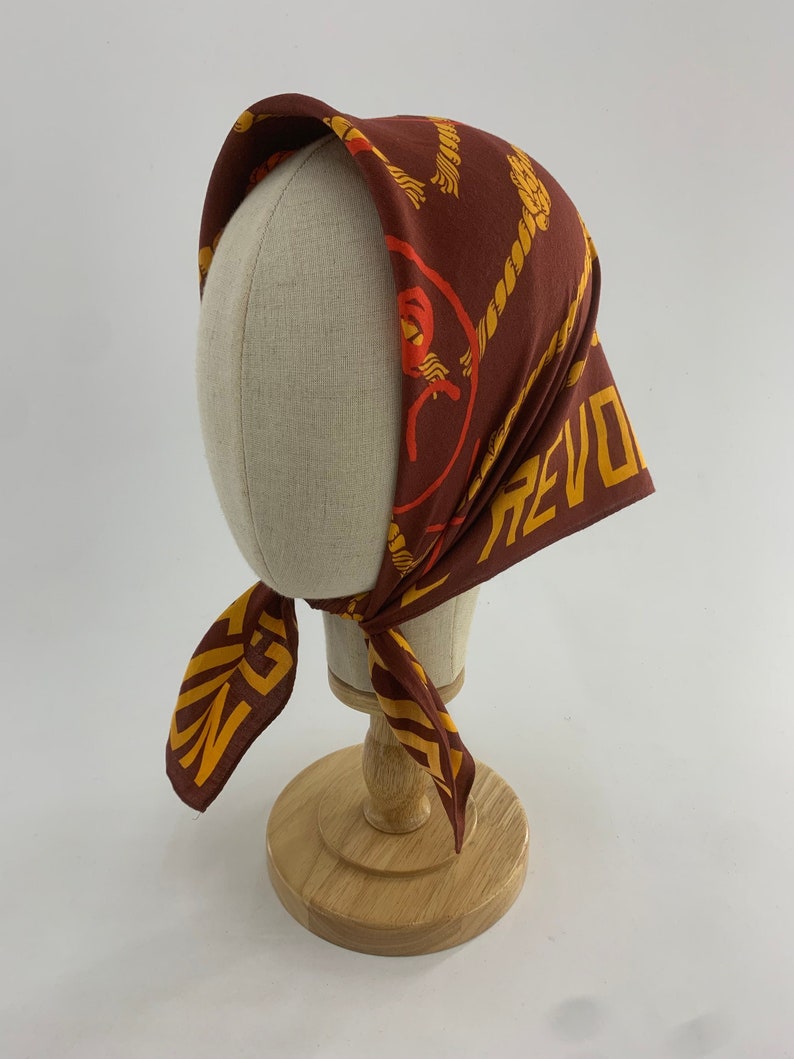 Vintage Authentic Vivienne Westwood Scarf Babushka Handkerchief Bandana ...